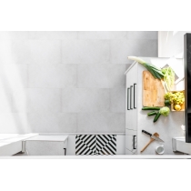 BROOK II - 12X24, WHITE, MATTE | Emser Tile