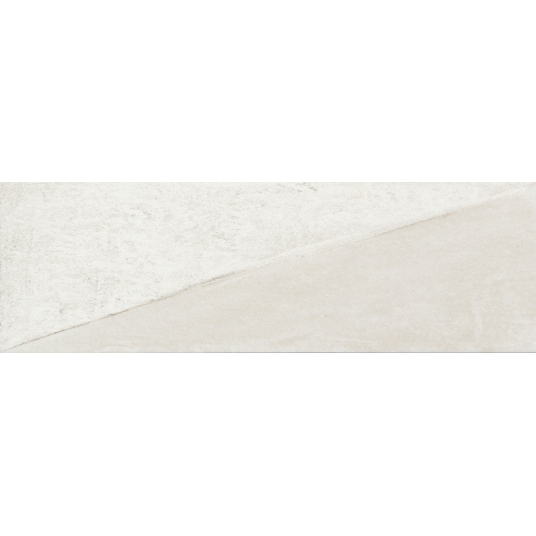 CONTRA - 4X12 SLANT, WHITE, GLOSSY/MATTE | Emser Tile