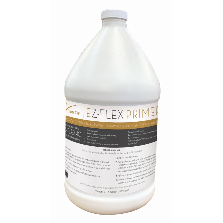 EZ-FLEX WATER BASED PRIMER CONCENTRATE 1 GALLON | Emser Tile
