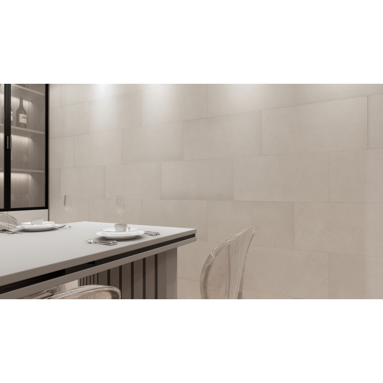 FIXT - 12X24 CEMENT, WHITE, MATTE | E™ by Emser Tile