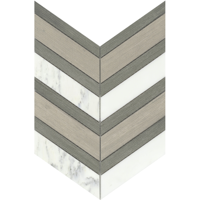 INTRIGUE - 12X14, GRAY/FAWN, POLISHED/MATTE | Emser Tile