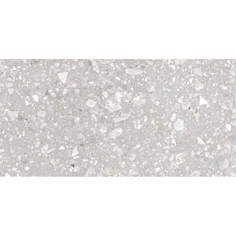 MIXT 2 - 24X47, SILVER PEBBLE, MATTE | E™ by Emser Tile