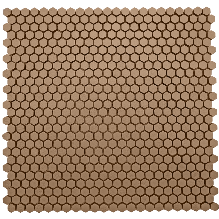 REVIFY - 0.4X0.5/11X11 HEXAGON, BRONZE, MATTE | E™ by Emser Tile