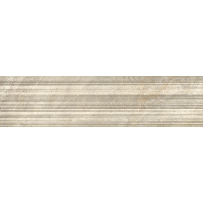 TERRAMOR - 12X47 GROOVE, AVORIO, MATTE | Emser Tile