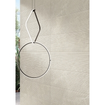 TERRAMOR - 12X47 GROOVE, BIANCO, MATTE | Emser Tile