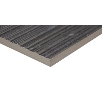 TERRAMOR - 12X47 GROOVE, NERO, MATTE | Emser Tile