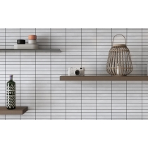 VERNON - 1X6/12X12, SILVER, MATTE | Emser Tile